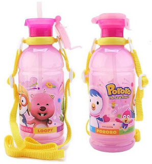 My Noble Baby: Pororo Straw Tumbler 400ml