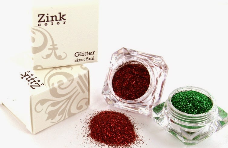 MedvsaRedMakeup Reviews: Zink Color Glitter:..A Rainbow of Sparkles