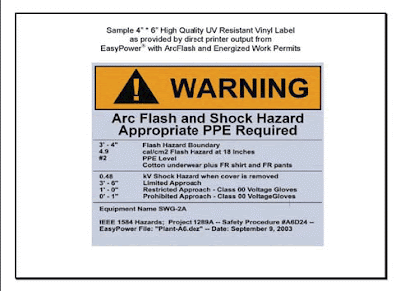 Saima Soomro: The 2008 NEC® - Detailed Arc Flash Warning Labels Still ...