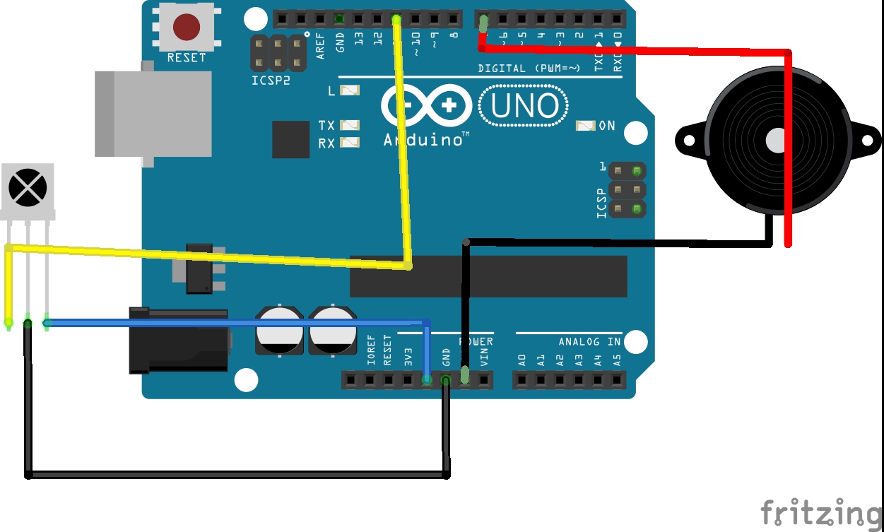 Ir remote controll using tsop 1838