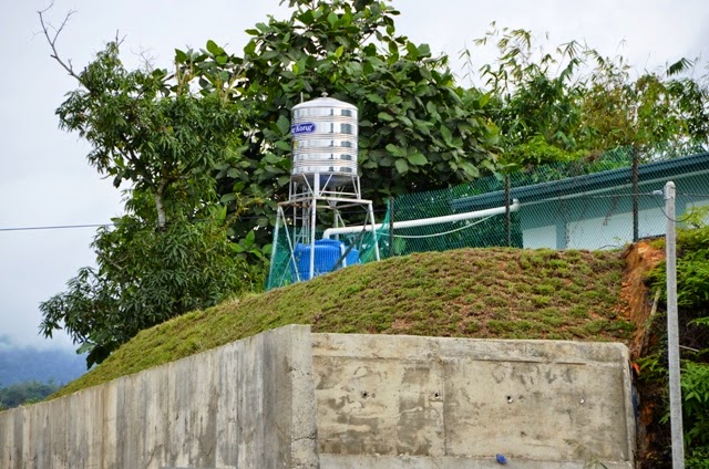 Construction of a new bridge at Dambai, Penampang, Sabah