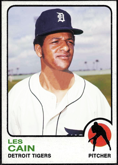 WHEN TOPPS HAD (BASE)BALLS!: NOT REALLY MISSING IN ACTION- 1973 LES CAIN