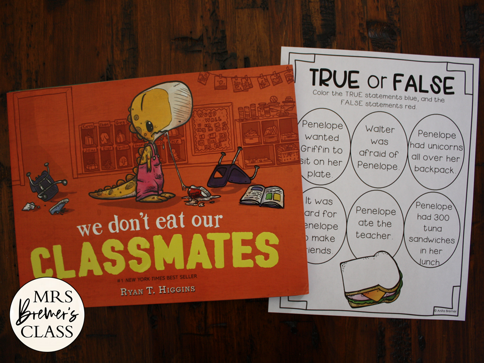 We Don't Eat Our Classmates | Mrs. Bremer's Class