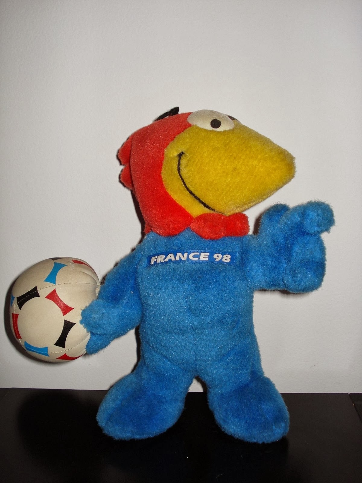 Coleccionistas de Futbol: Footix, la mascota del Mundial Francia 98