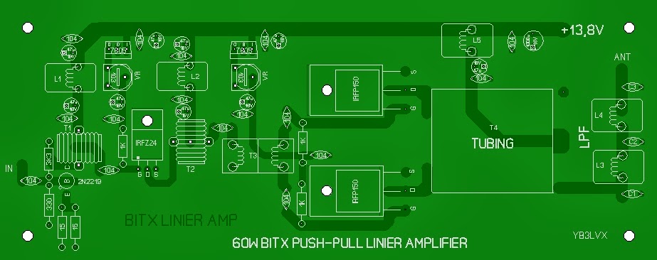 LINIER BITX 60-120W ~ YC3LVX