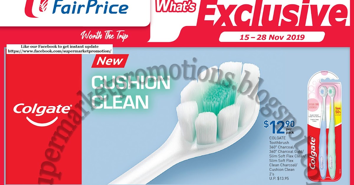 NTUC FairPrice Colgate Redeem Bamboo Fiber Tumbler Promotion 15 - 28 ...