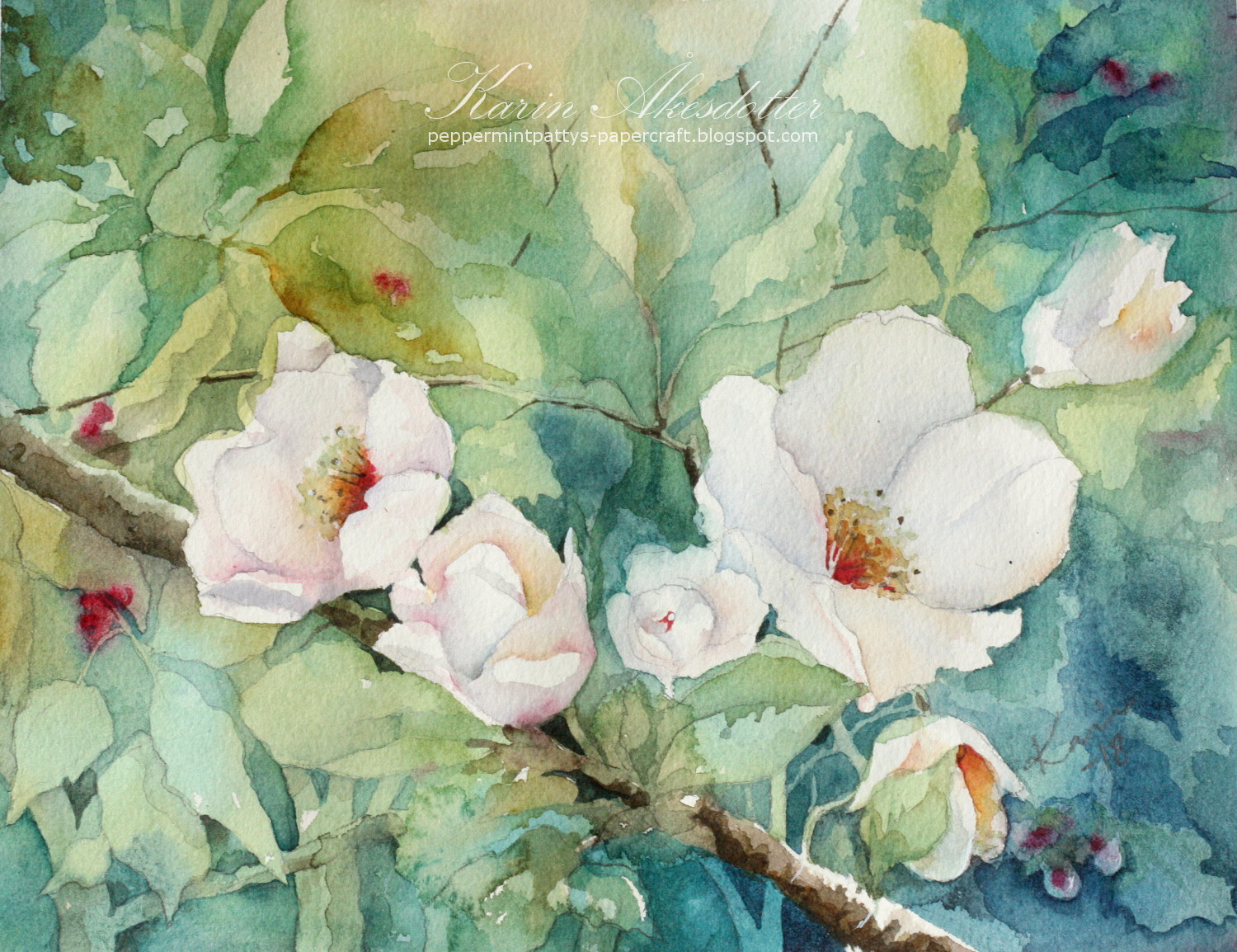 Peppermint Patty's Papercraft: My Watercolors