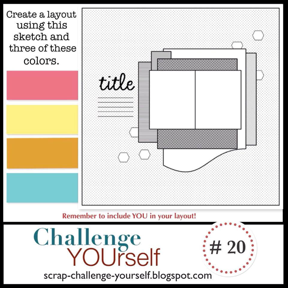 For the Love of Paper!: Challenge YOUrself #20 -DOUBLE Challenge!!