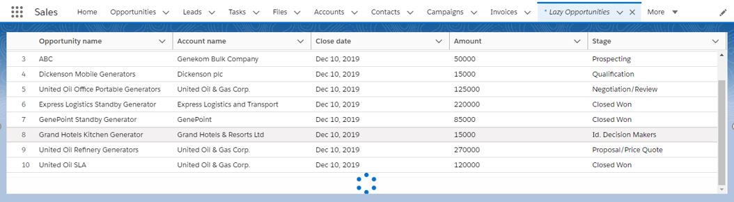 Salesforce Learning Hub: Implement Lazy Loading in Lightning Datatable Salesforce Learning Hub: Implement Lazy Loading in Lightning Datatable