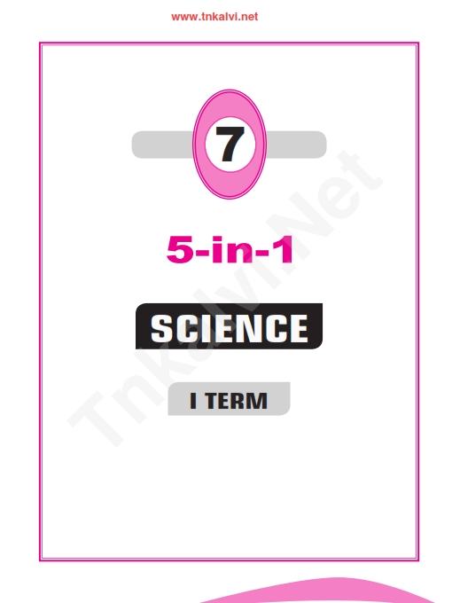 7th Standard - Term 1 - Science Guide - Ganga - English Medium ...