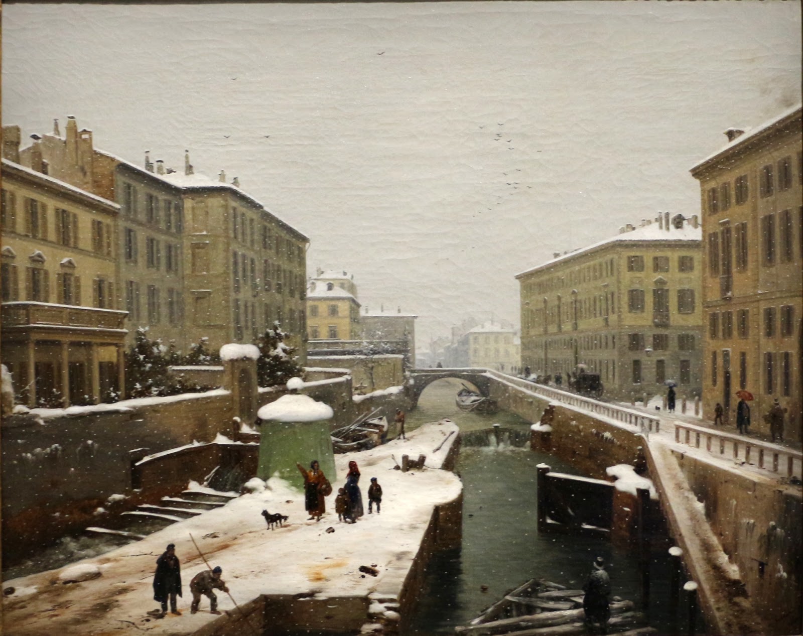 Angelo Inganni (1807-1880) | Veduta / Genre painter | Tutt'Art ...