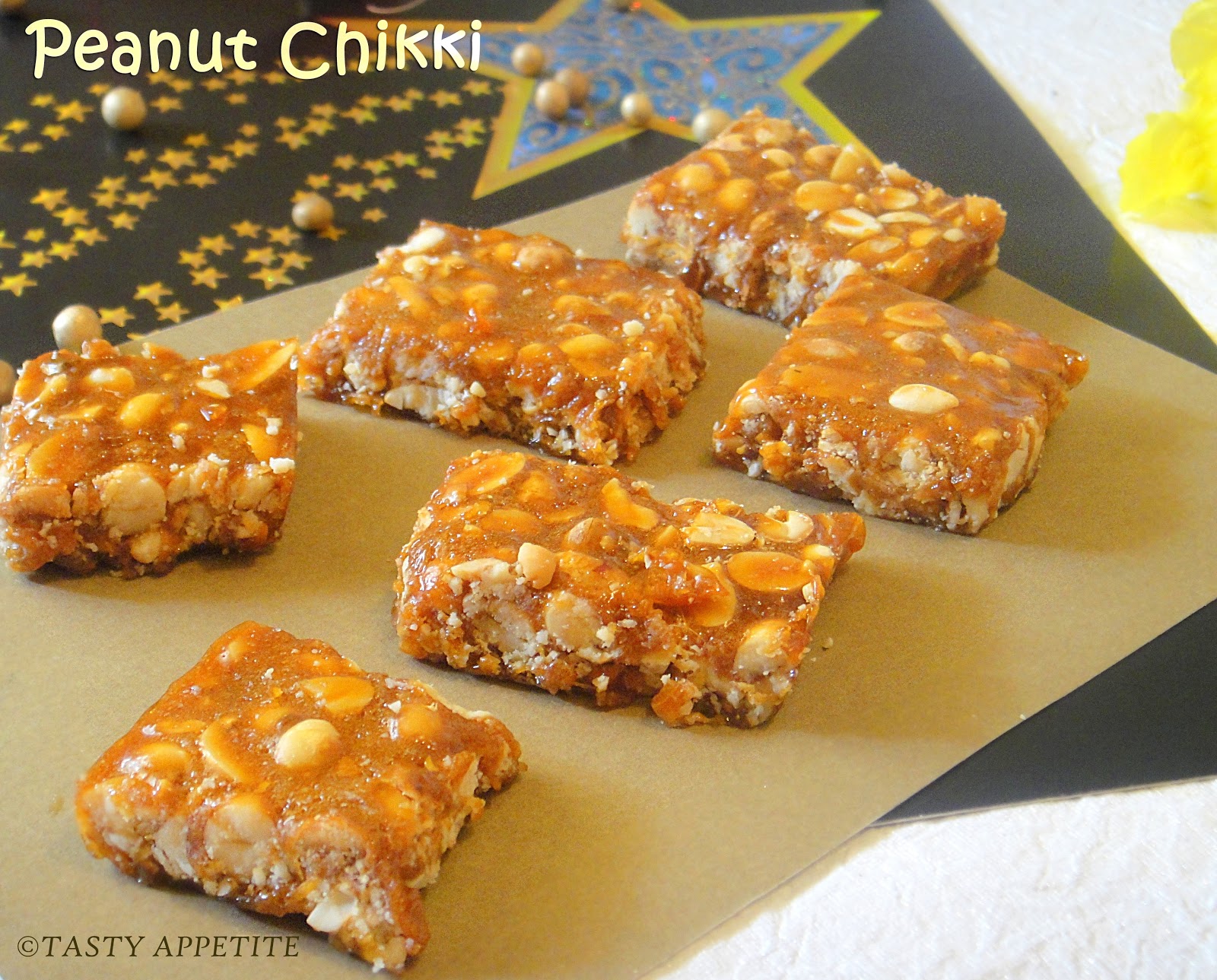 How to make Peanut Burfi? ( Peanut Chikki ) / Step by Step