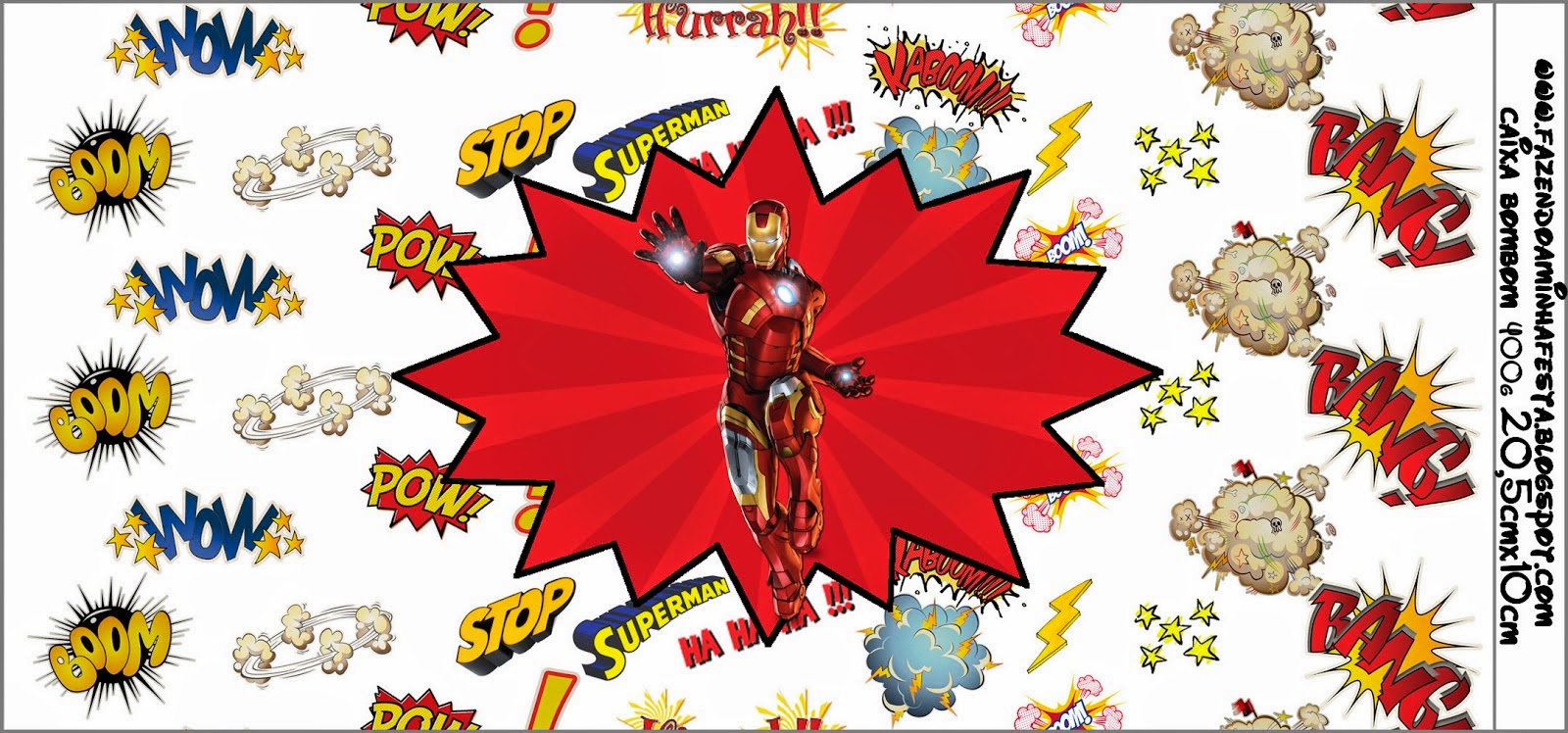 Iron Man: Free Printable Candy Bar Labels. - Oh My Fiesta! for Geeks