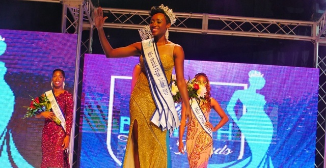 Reinas del Mundo: Erika Creque coronada Miss British Virgin Islands 2016.