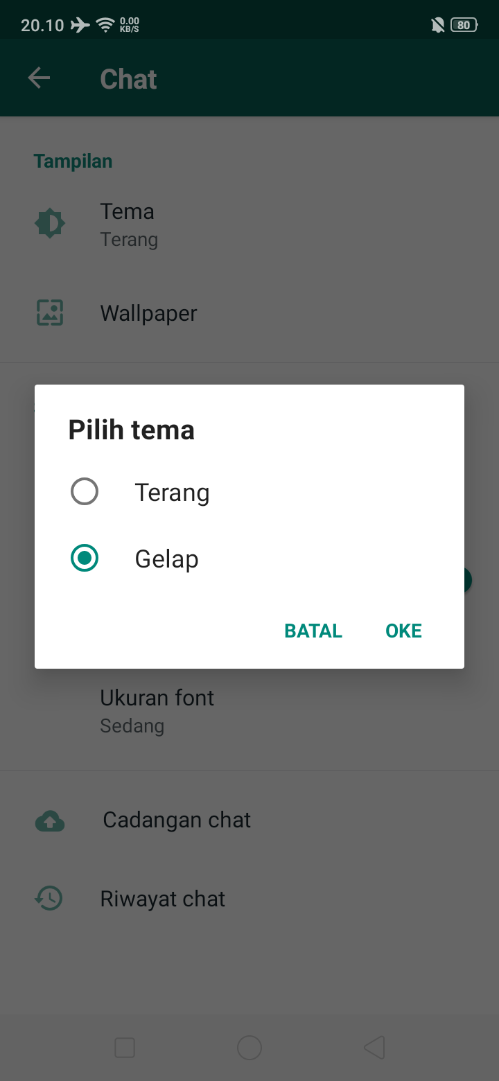 Cara Membuat Dark Mode Di Whatsapp - Sande Digital Cara Membuat Dark Mode Di Whatsapp - Sande Digital