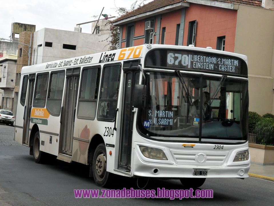 Colectibus - Zona de Buses: LINEA 670