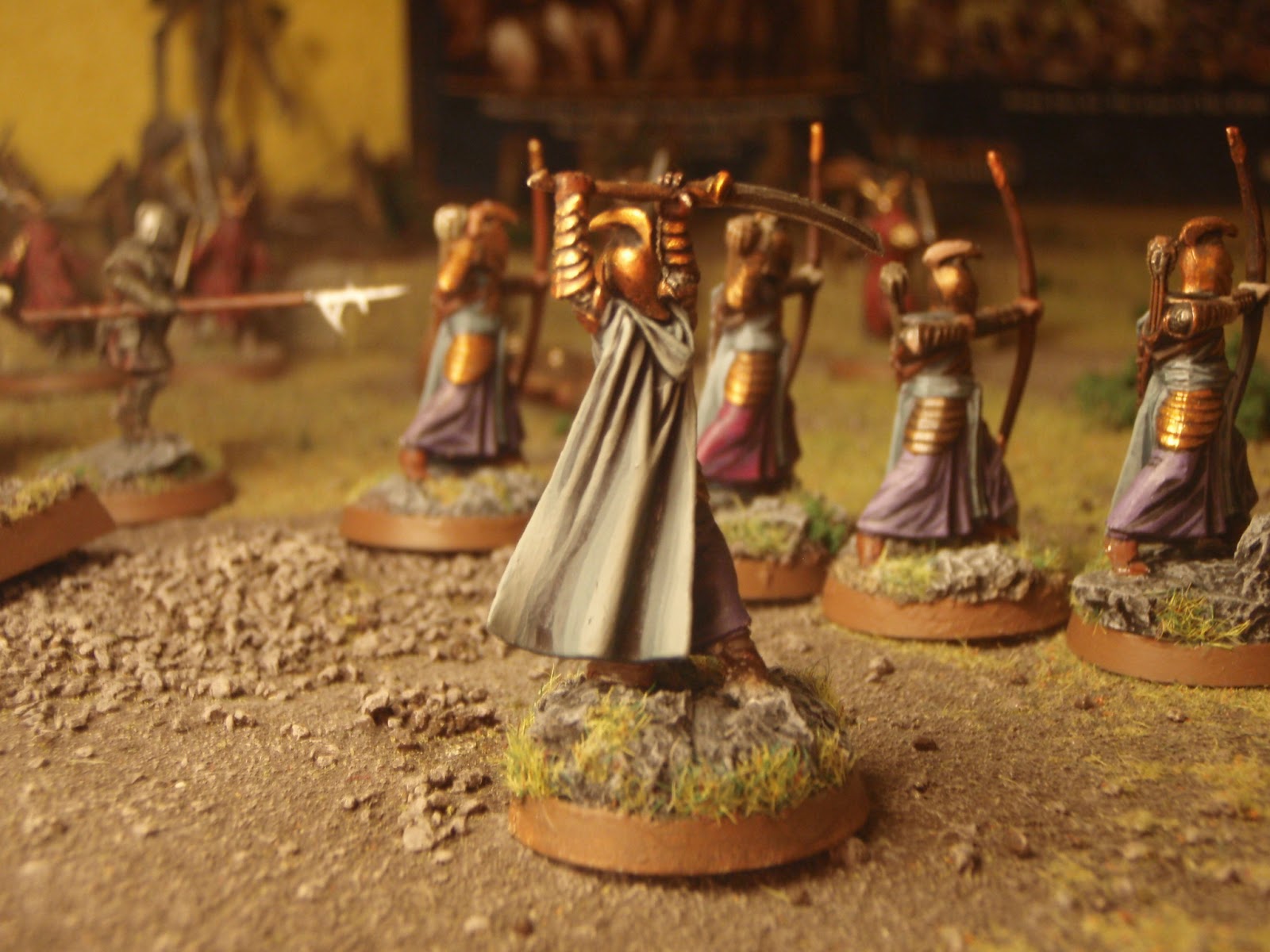 Dom's Middle Earth Miniatures: Pictures - High Elves