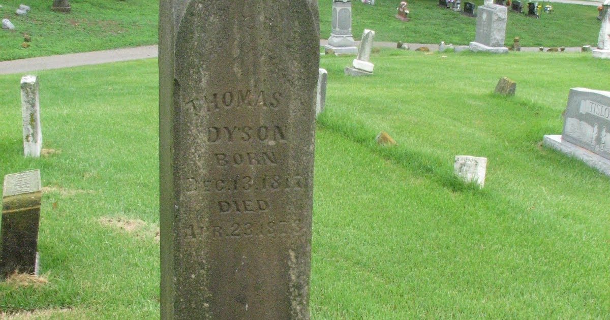Dyson and Davis Family History: Thomas G. Dyson