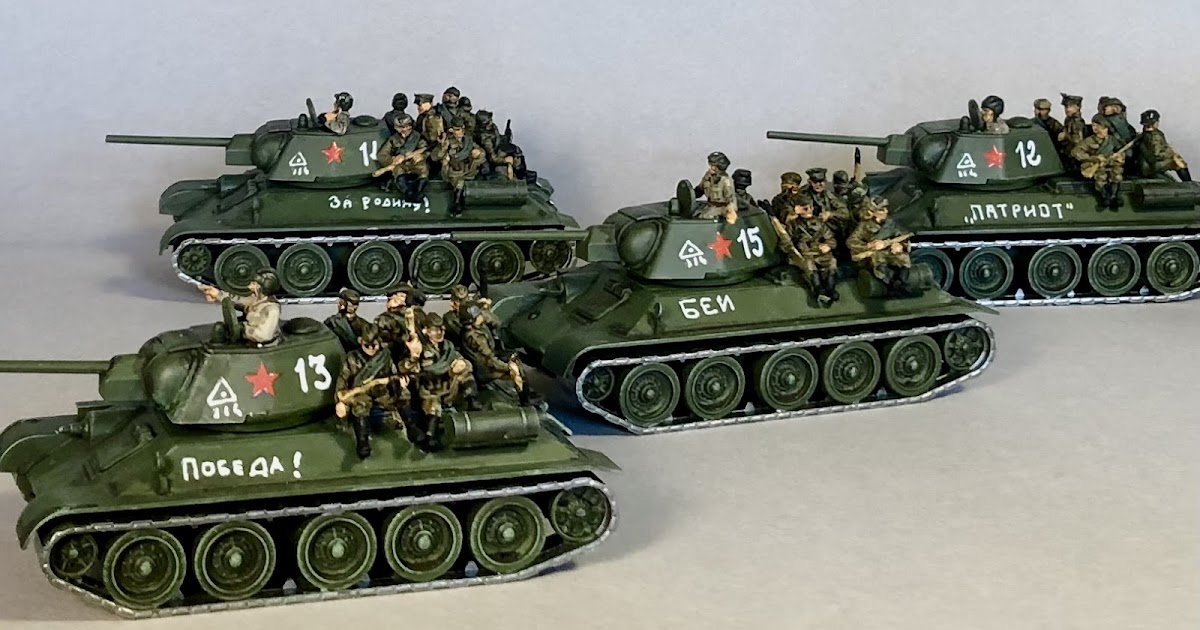 Tanks ww2 au 1/72 "Tri Tankista"