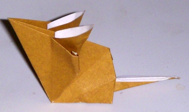 Origami: Origami Rat