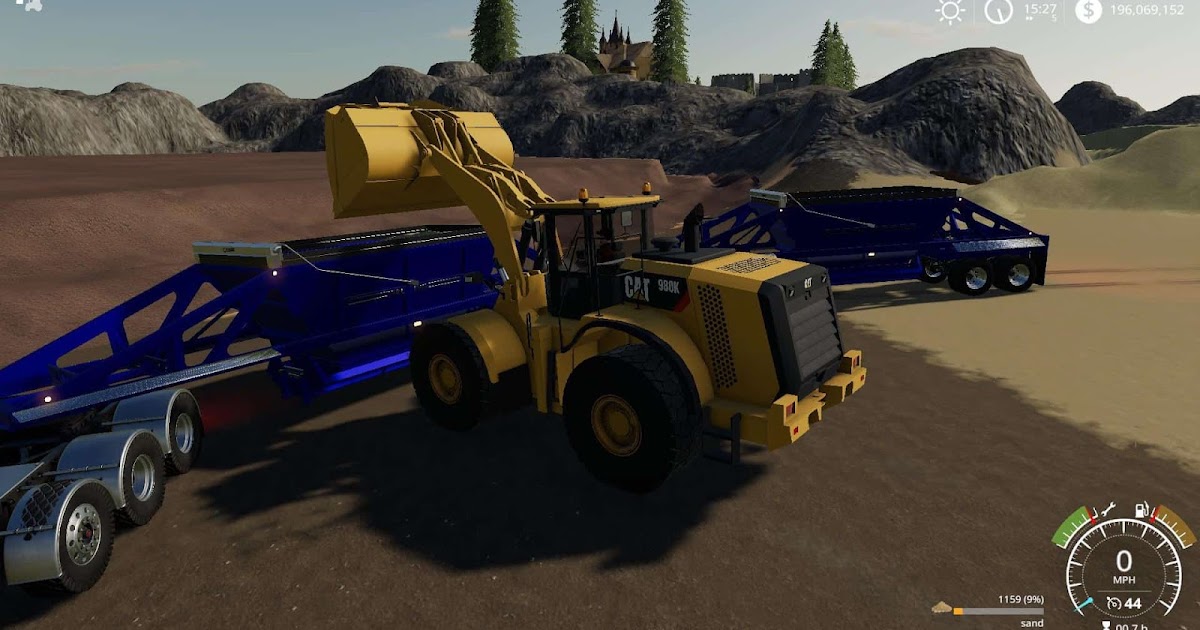 FS19 EXP19 TrailKing Belly Dump v1.0 - FS 19 & 22 USA Mods Collection