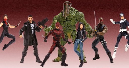 Marvel Legends das séries Marvel-Netflix anunciados! ~ Universo Marvel 616