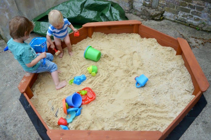 The Adventure of Parenthood: Summer Sandpit Fun