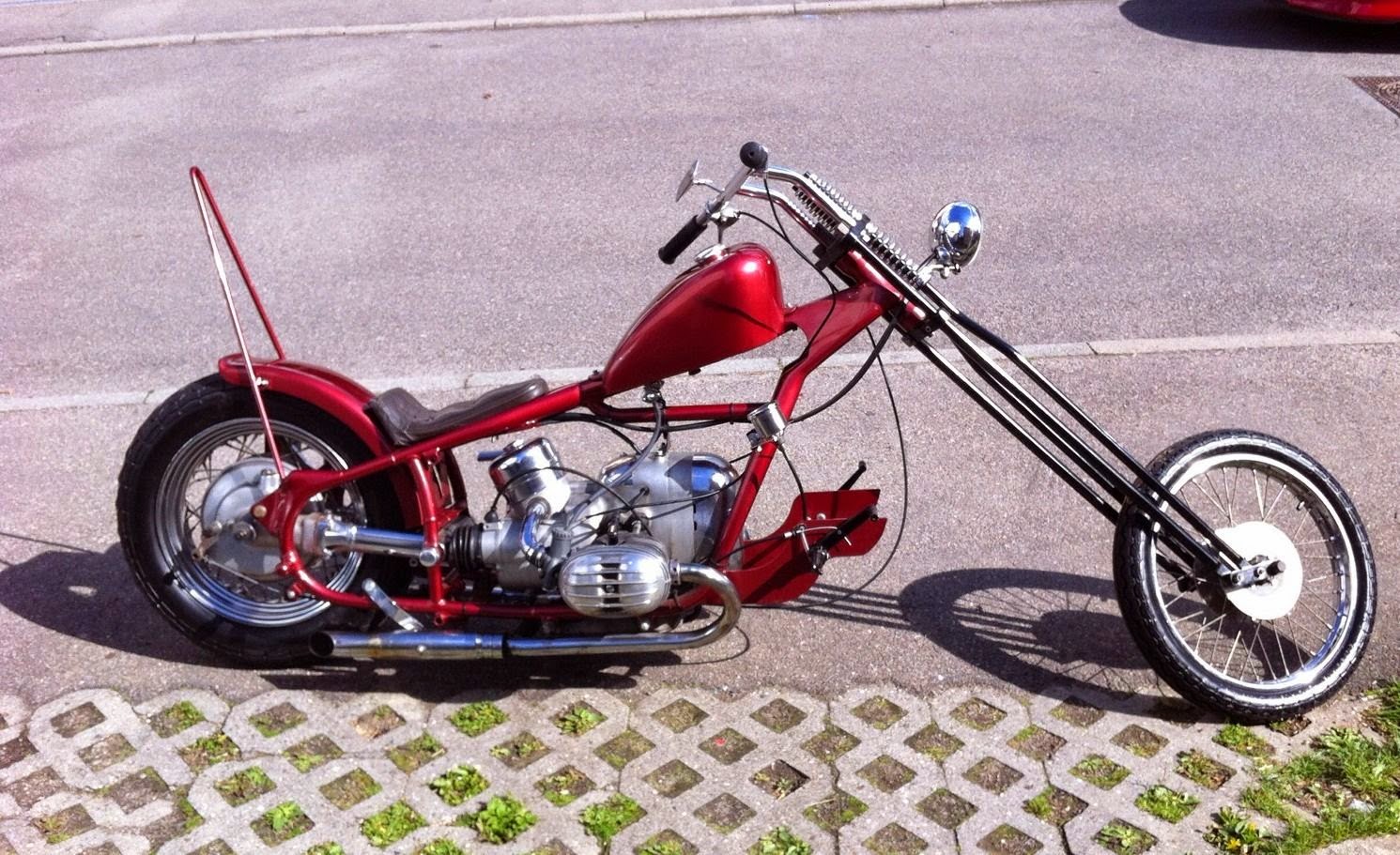 Сибирская язва: Old School Chopper Bmw R50