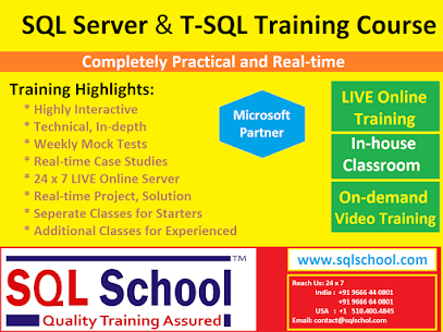 SQL SERVER TRAINING WITH PROJECT