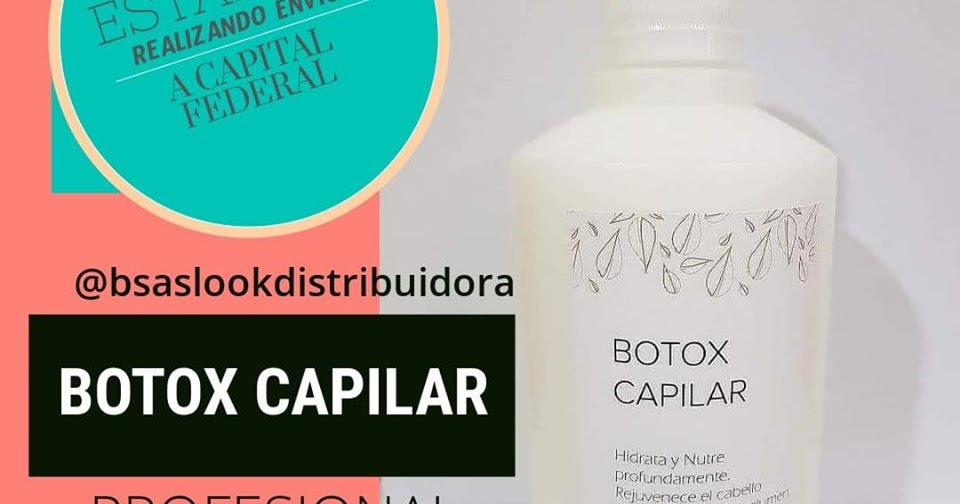 BUENOS AIRES LOOK DISTRIBUIDORA 1540978216: BOTOX CAPILAR 1540978216