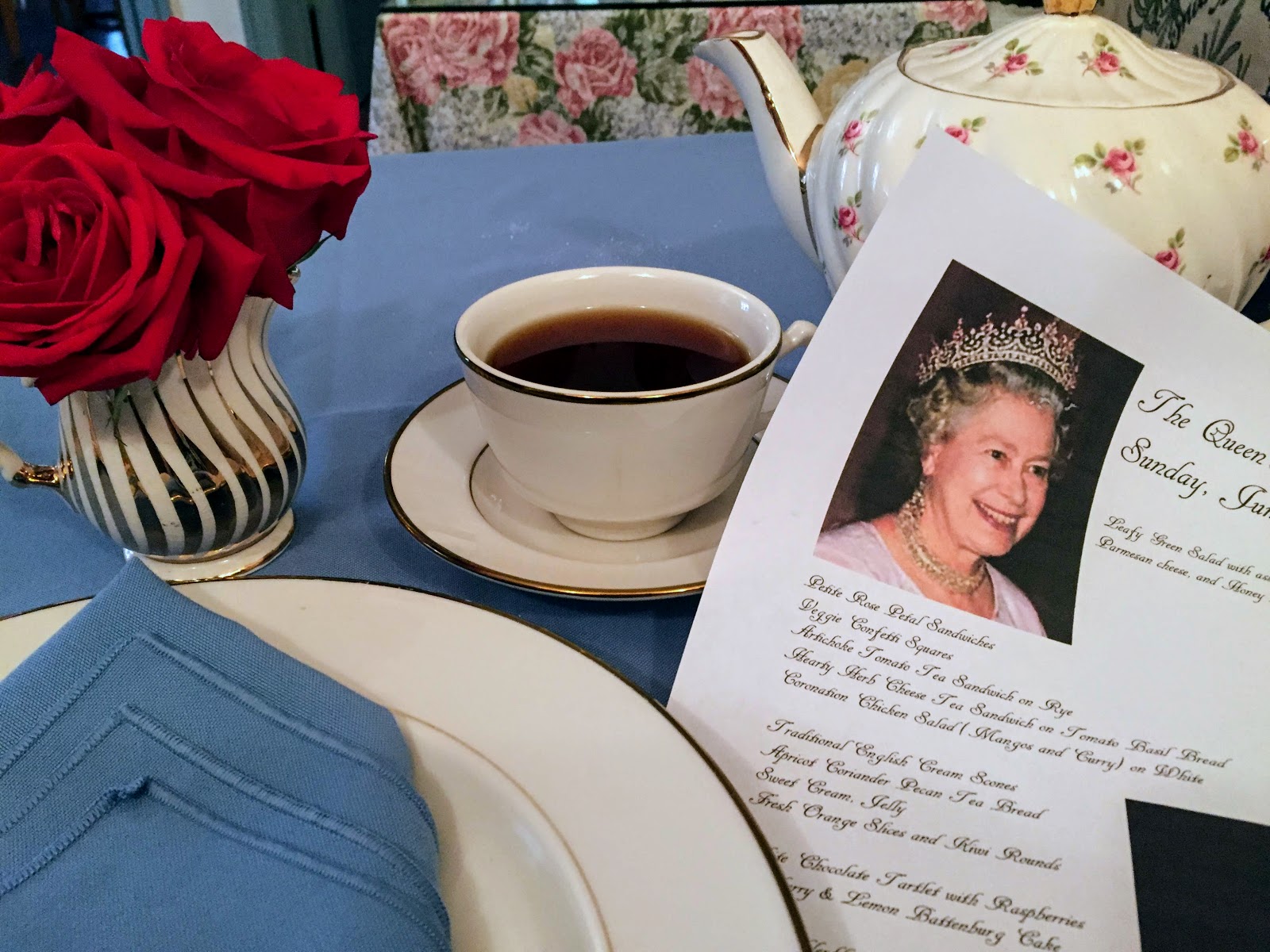 Rosemary's Sampler: The Queen's Tea - A Royal Celebration