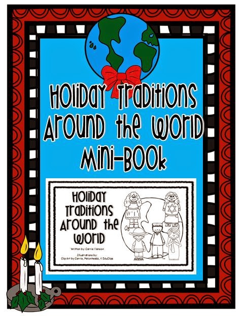 Clip Art by Carrie Teaching First: Holiday Traditions Around the World ...