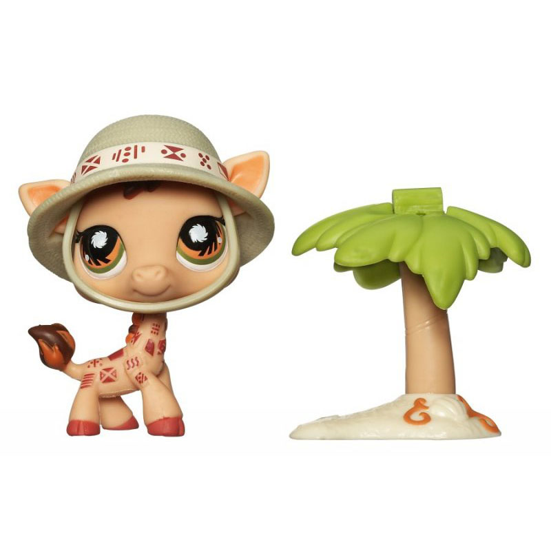 Littlest Pet Shop Postcard Pets Giraffe (#902) Pet | LPS Merch