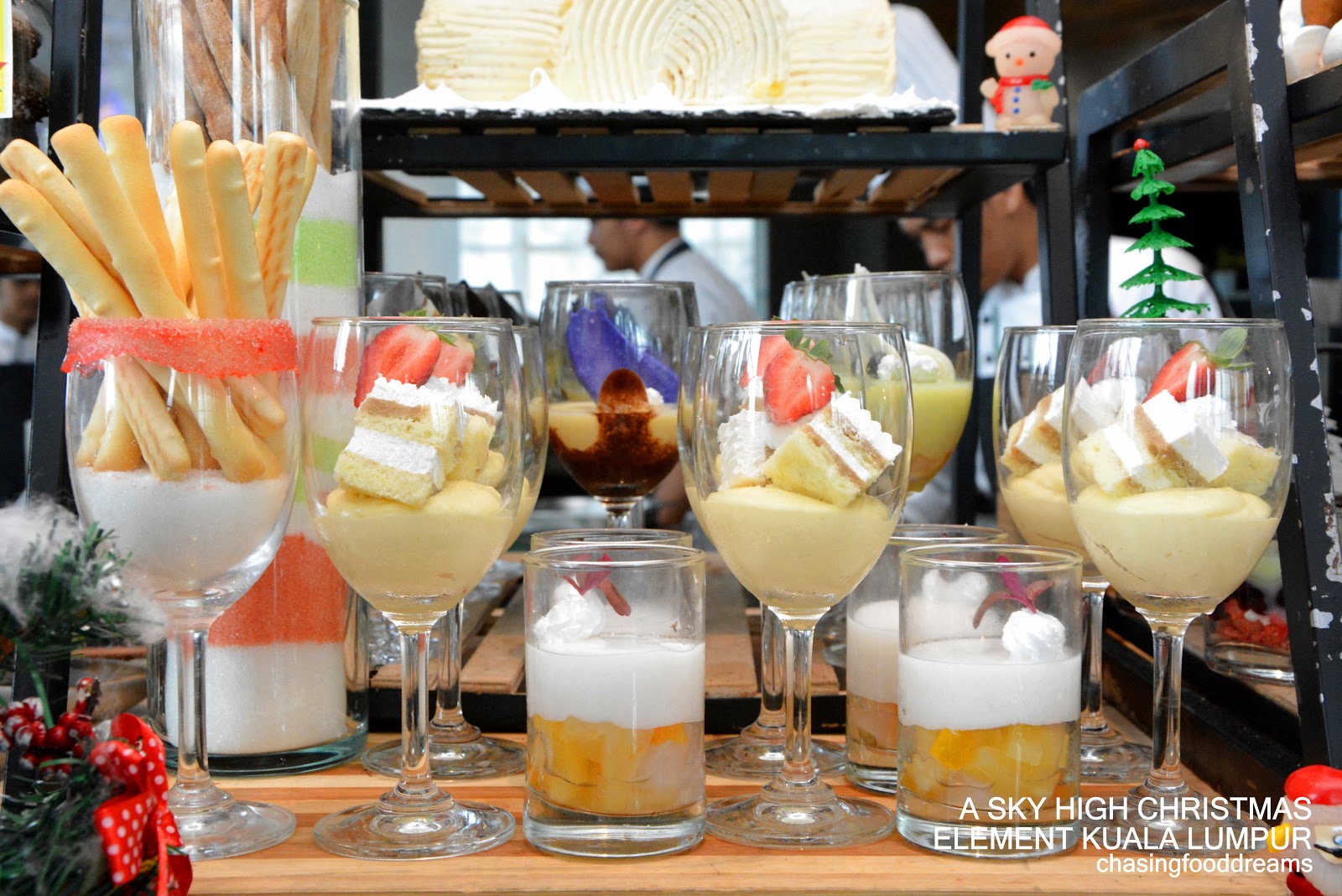 CHASING FOOD DREAMS: Element Kuala Lumpur Christmas Buffet 2019