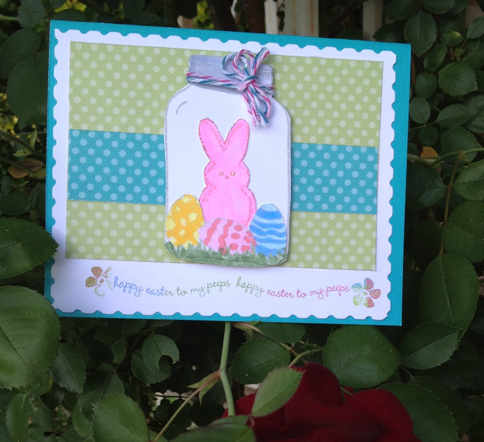 Queen Bee's Musings: CTMH Happy Easter Card