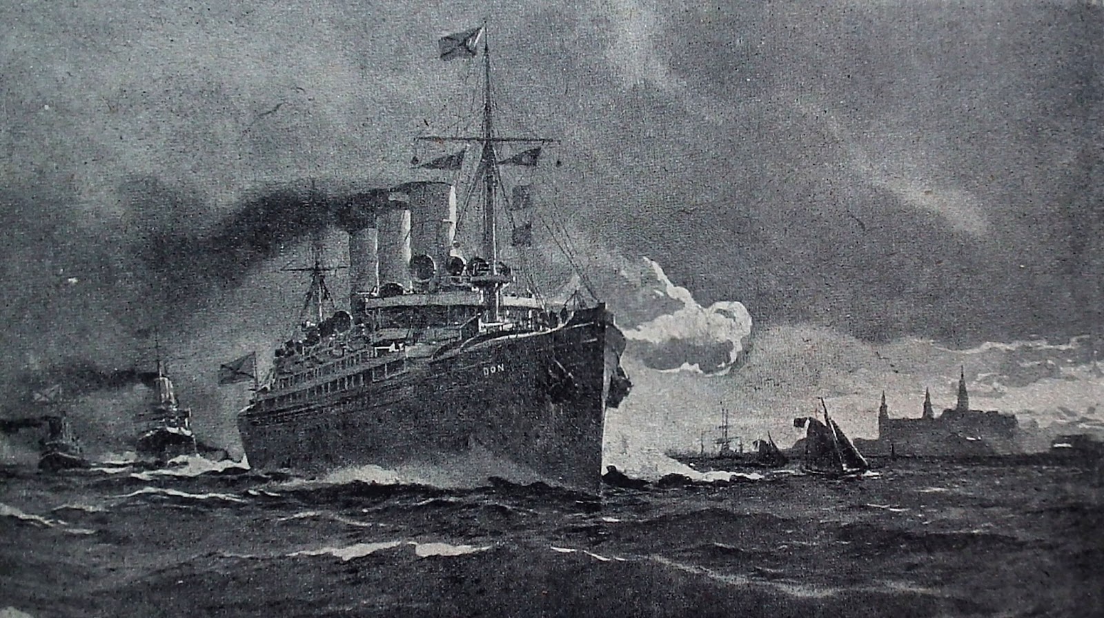 The Things I Enjoy: Russian Imperial Navy auxiliary cruisers Don and ...