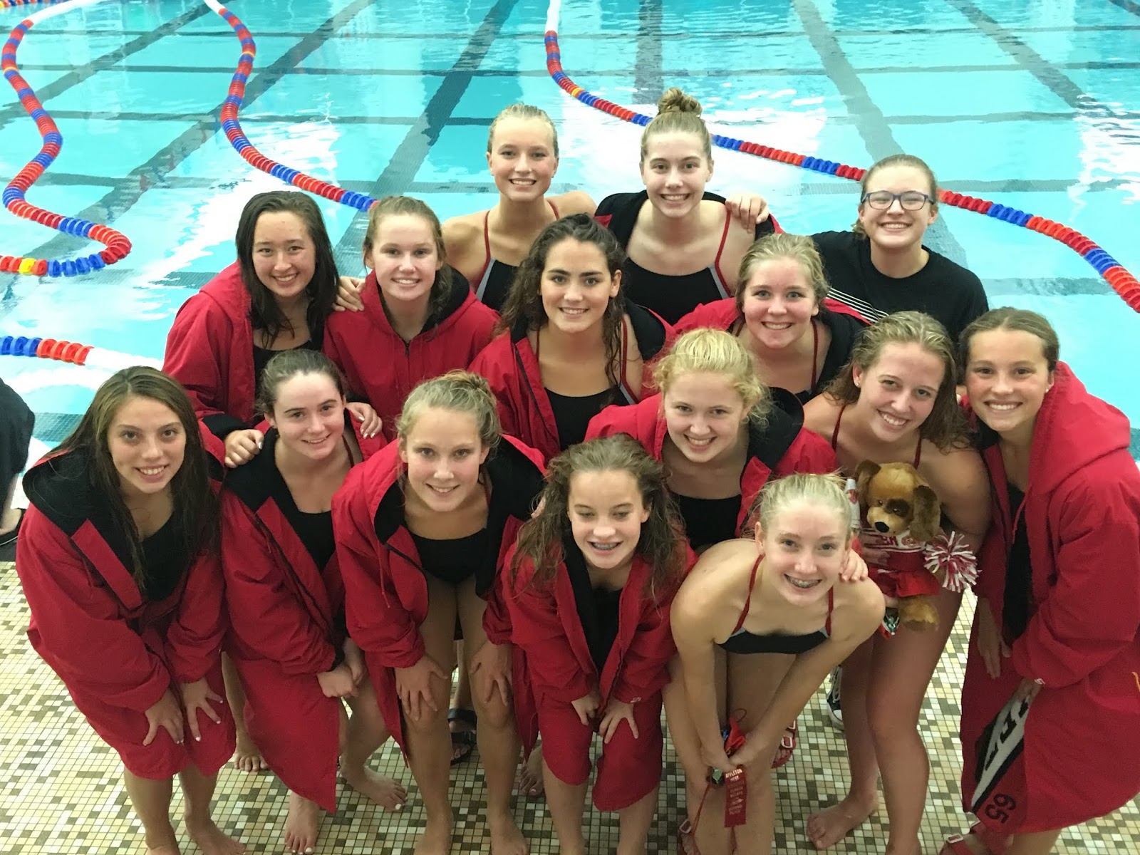 NHS Rocket Swimming and Diving Team: First Dual Meet of the Season!