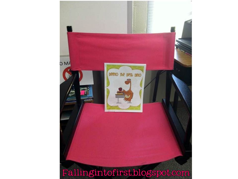 Deeno the {clean} Desk Dino | Falling into First