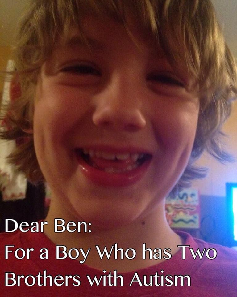 A Stone's Throw from Perfection: Dear Ben: For a Boy Who has Two ...