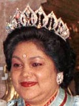Tiara Mania: Queen Komal of Nepal's Diamond Lotus Tiara
