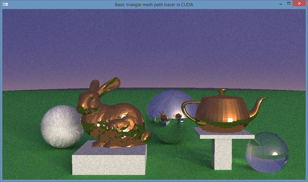 Ray Traceys Blog Gpu Path Tracing Tutorial 2 Interactive Triangle Mesh Path Tracing 8352