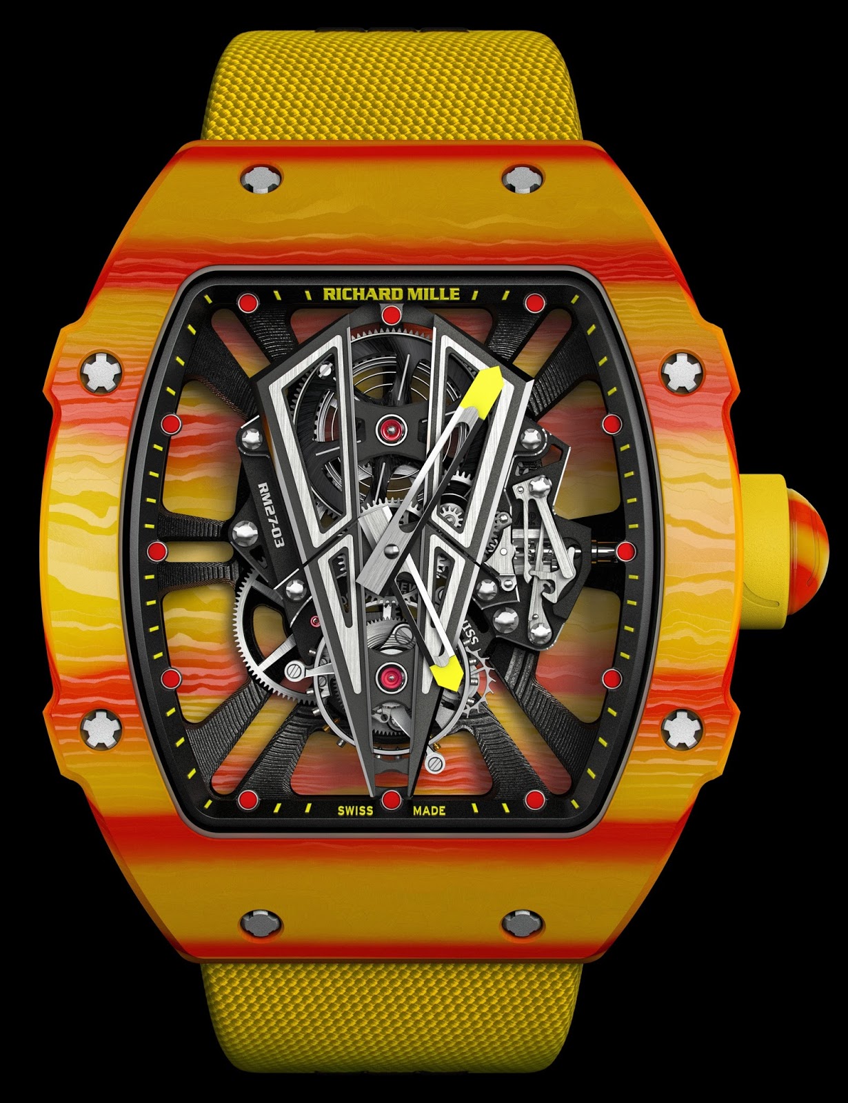 J'aime Les Montres: La Montre du jour: Richard Mille RM 27-03 Tourbillon Rafael Nadal