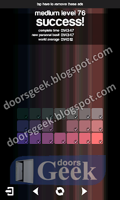 Blendoku [Medium] Level 76 ~ Doors Geek