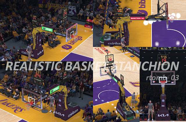 NBA 2K22 Realistic All 30 NBA Arenas with Real Baskets & Stanchions by ...