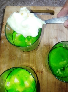 Jello Custard Dessert Recipe - Yummy Traditional