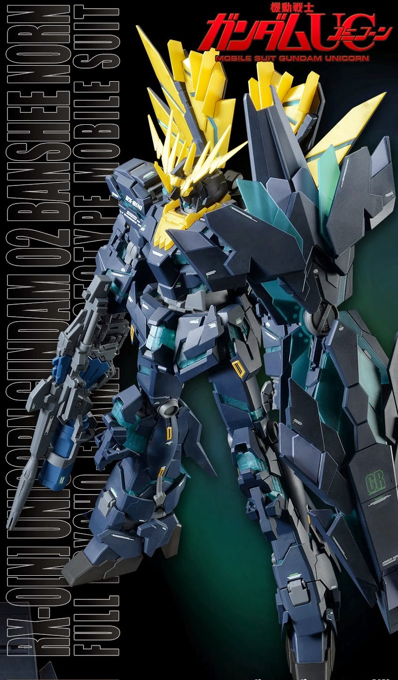 Gundam Meisters: MG 1/100 - Gundam Banshee Norn (Final Battle Ver.)