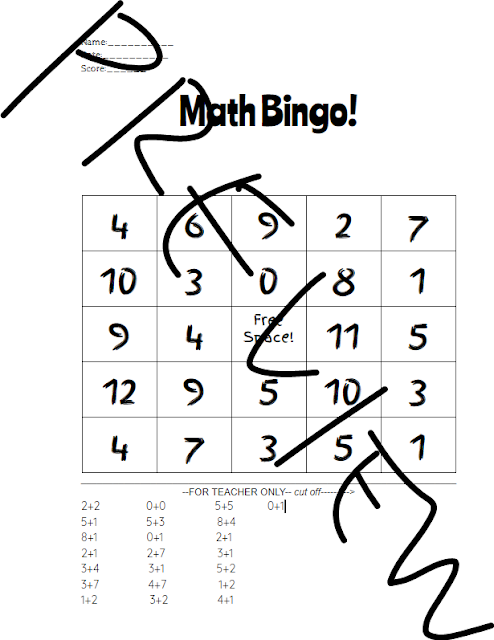 Math Bingo!