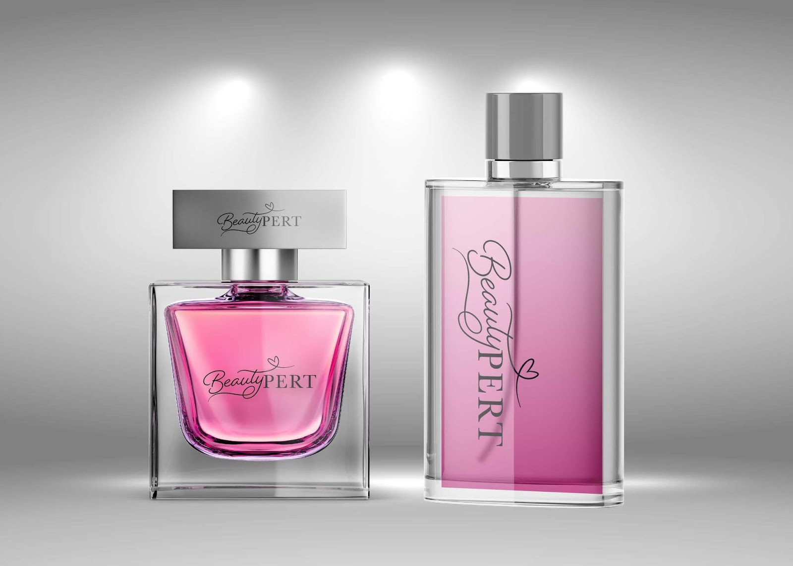 Aroma bottle Combo Packaging Mockup