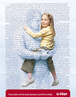 Love ads that resonate.: Australia Post // symbolism at its best.