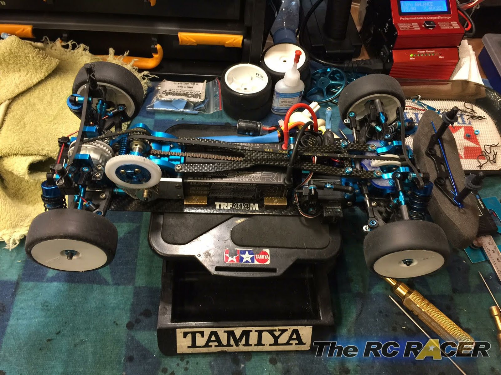 Unique Tamiya TRF spotted at DHI Cup | The RC Racer